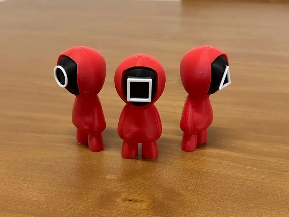 Squid Game Round Six Guards, Multipart, No support by UniDuni3d ...