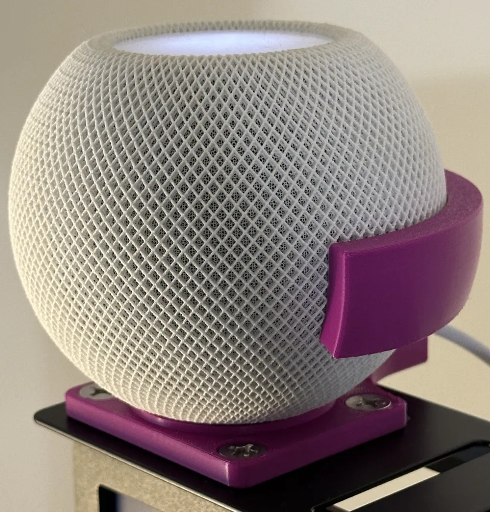 HomePod Mini Mount (M3 Bolts) Remixed by JS.3D - MakerWorld