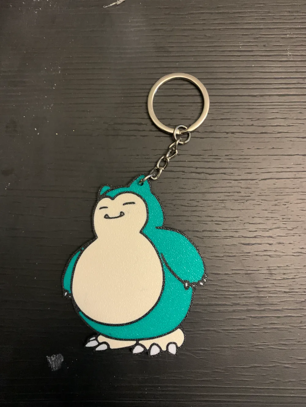 Pokemon Snorlax keychain/fridge magnet by Ryuhun - MakerWorld