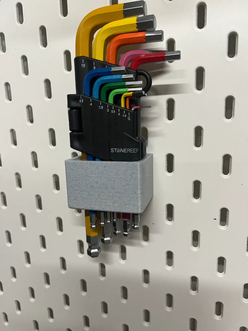 Skadis allen Key ( Imbus halter) holder by thomasbraun88 - MakerWorld