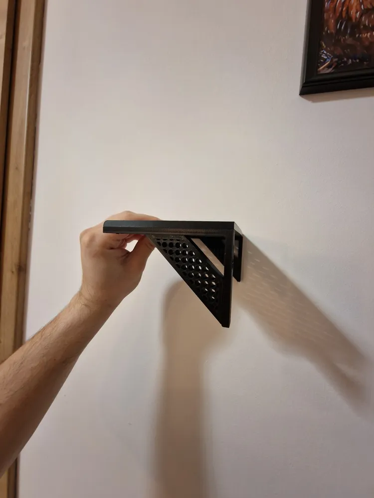 Small wall shelf (mini 180x100) - Free 3D Print Model - MakerWorld