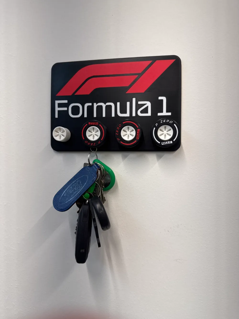 F1 Key Holder by Monza Labs Design MakerWorld: Download Free 3D Models
