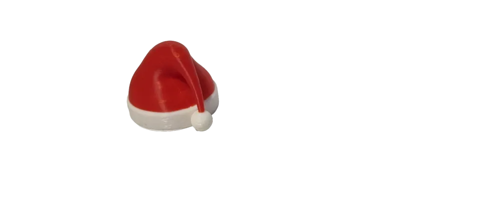 Santa Hat With Pom Pom by 3D Vibe - MakerWorld