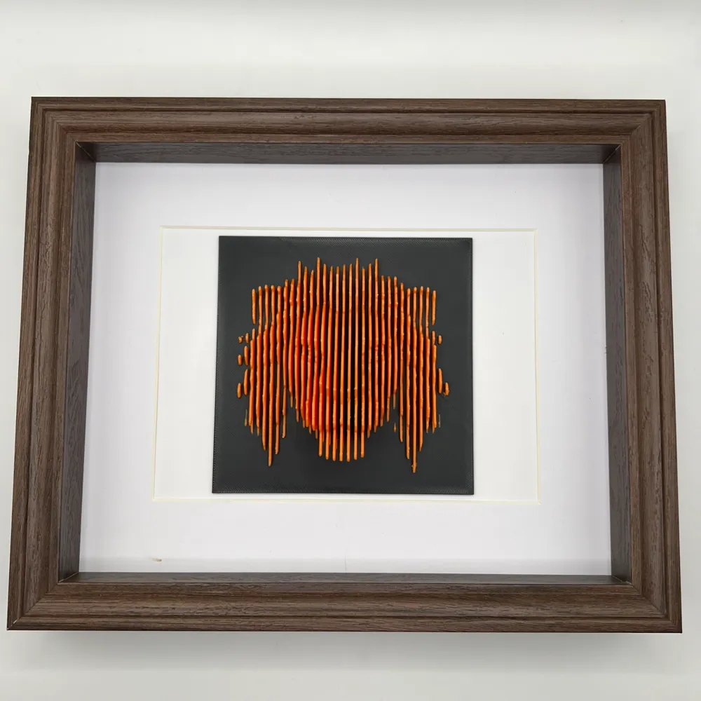 Layered Lion Sculpture - Wall Art by TeocinMakerWorld: Download Free 3D ...