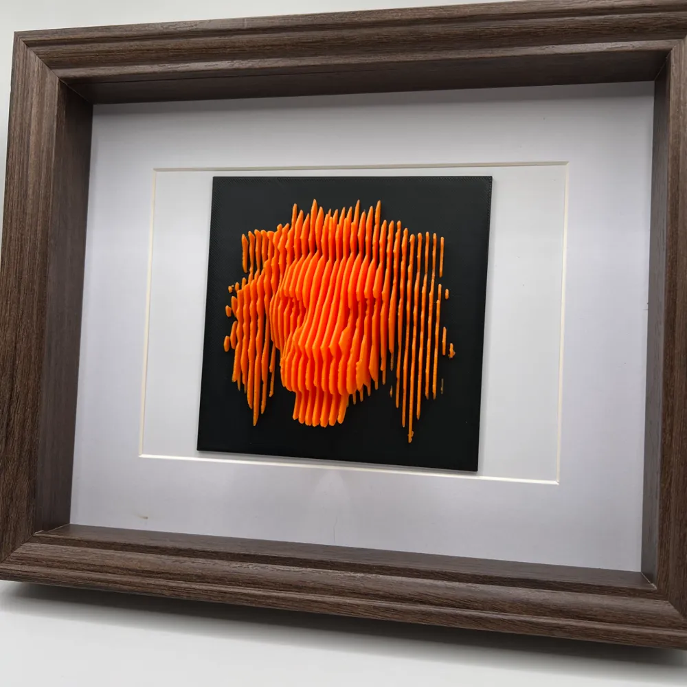 Layered Lion Sculpture - Wall Art by Teocin MakerWorld: Download Free ...