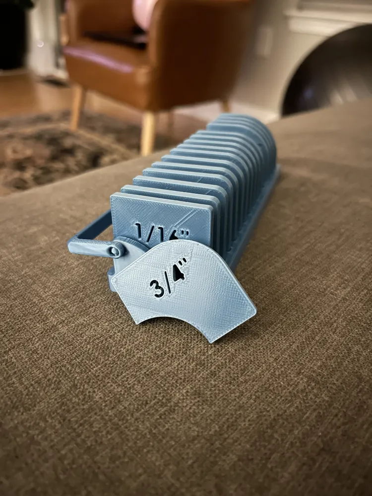 Radius Gauges — 1/16 inch to 1 inch by printa_newbie MakerWorld ...