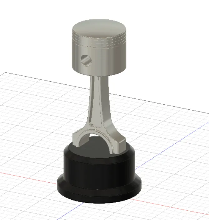 Piston Trophy / Piston Connecting Rod Trophy by Tekk3D MakerWorld ...