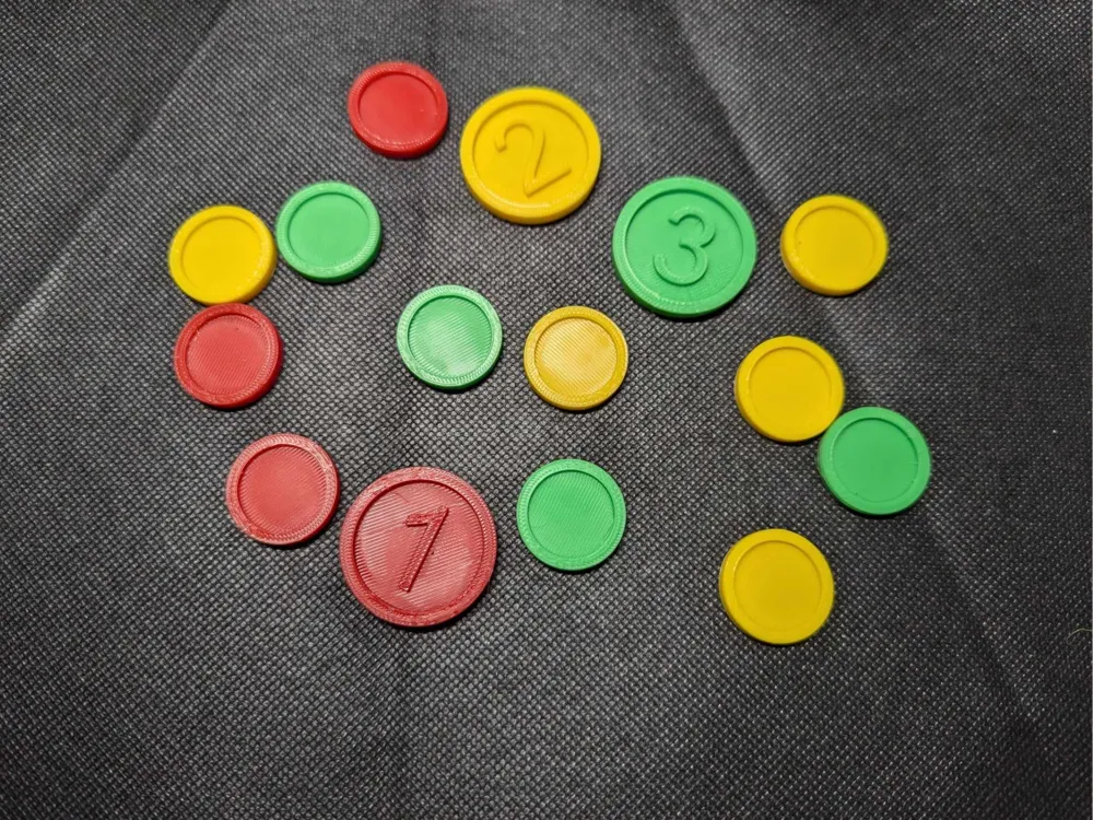 Gaming / player tokens by Mohawk-Makes - MakerWorld