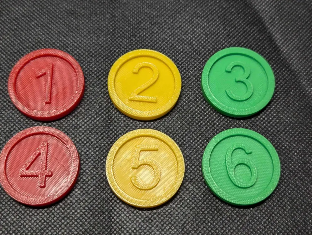 Gaming / player tokens by Mohawk-Makes - MakerWorld