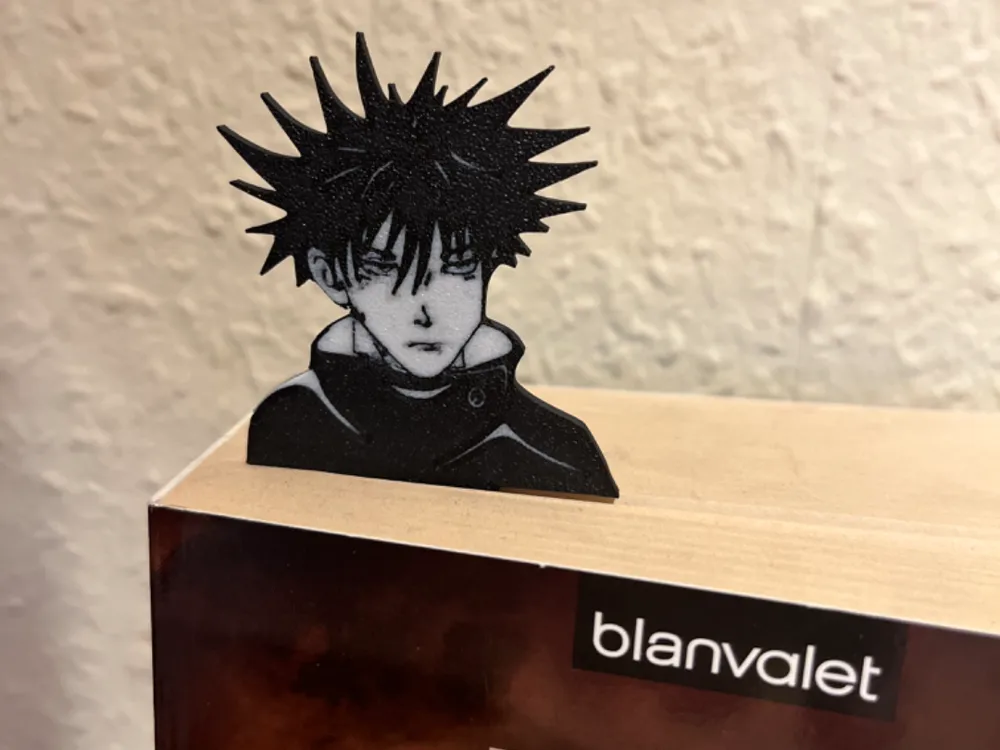 Jujutsu Kaisen Megumi Fushiguro Bookmark by Kjuwi76 - MakerWorld