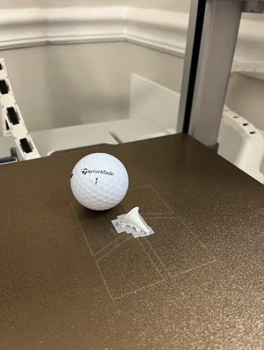 Golf Mini Tee (Par 3 Tee) - Free 3D Print Model - MakerWorld