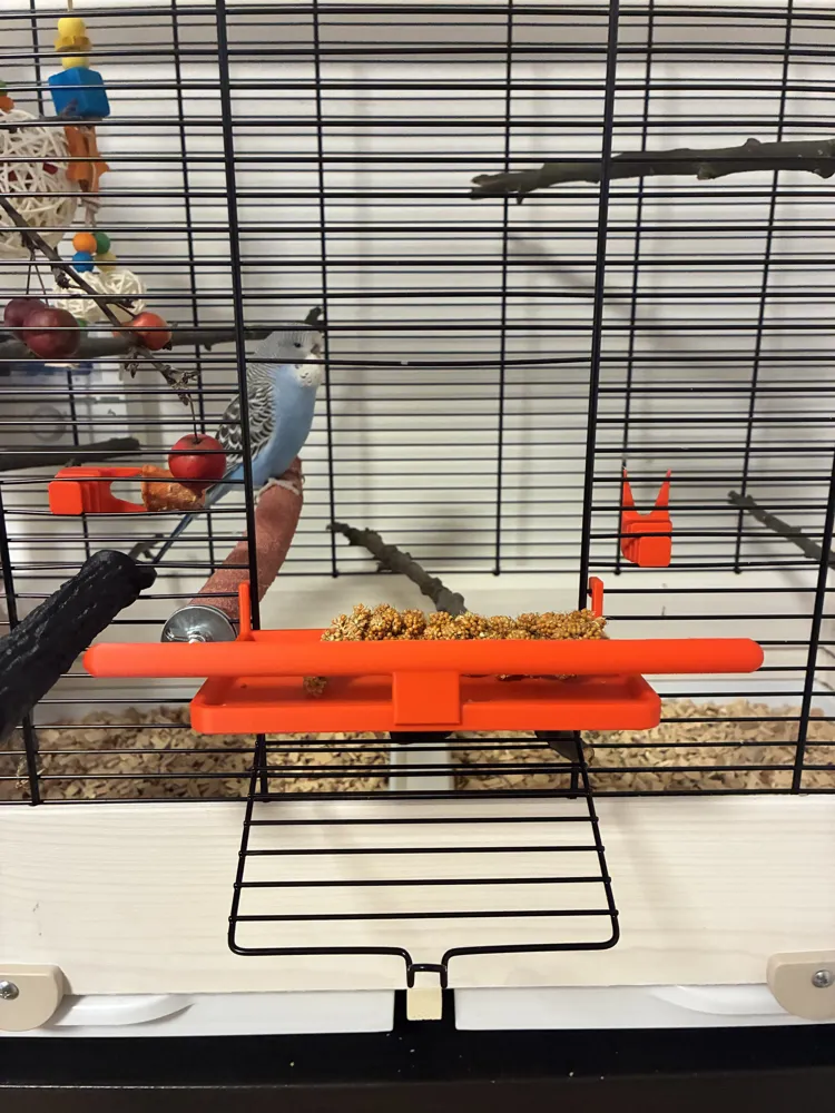 Bird cage platform - Free 3D Print Model - MakerWorld