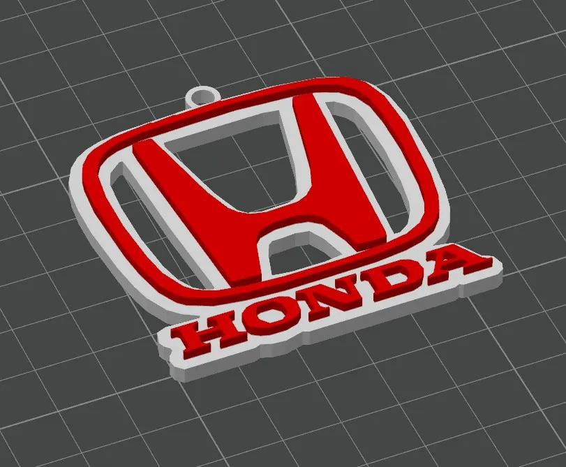 Honda Keychain by metalheadprinting - MakerWorld