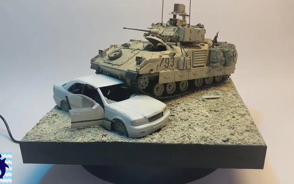 M2A2 Bradley Infantry Fighting Vehicle by What's happen - MakerWorld