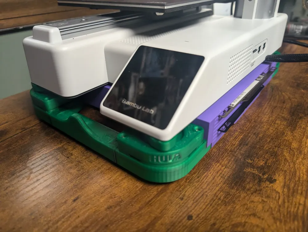 A1 Mini Hula System stand with build plate holder Remixed by ...