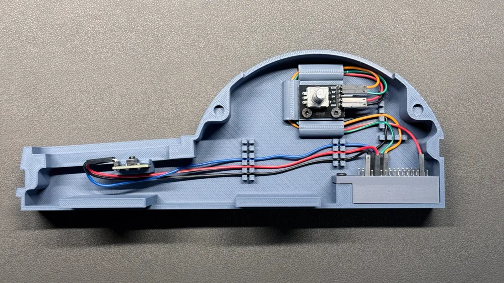 Thrustmaster TCA Quadrant Trim Wheel Extension - Free 3D Print Model ...