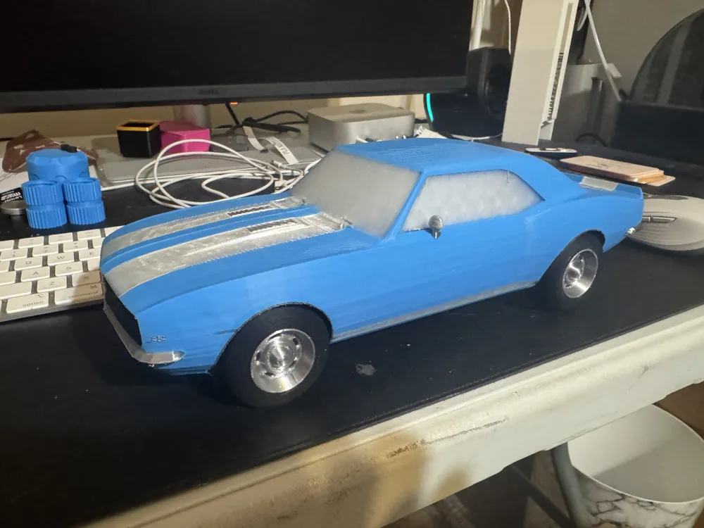 Chevrolet Camaro RS/SS Kit Card (1:24 scale) - Free 3D Print Model ...