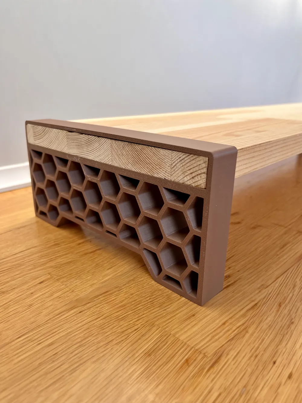 Customizable/scalable desk shelf / monitor riser - Free 3D Print Model ...