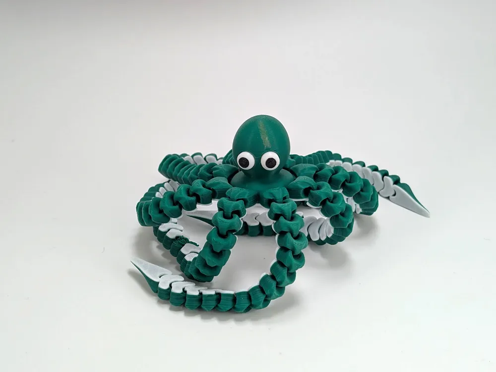 Articulated Octopus Mini Version - Free 3D Print Model - MakerWorld