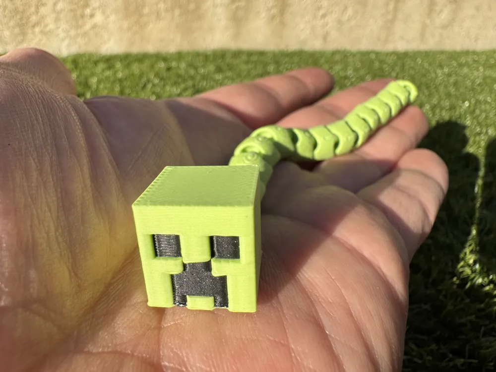 Creeper Flexi Snake by Paulies Prints MakerWorld: Download Free 3D Models