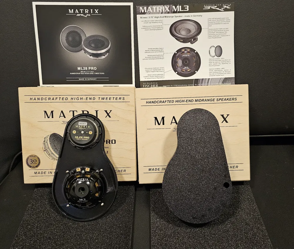 Midrange-Tweeter Mounting Bracket BRAX - Audiotec Fischer by Lauro ...