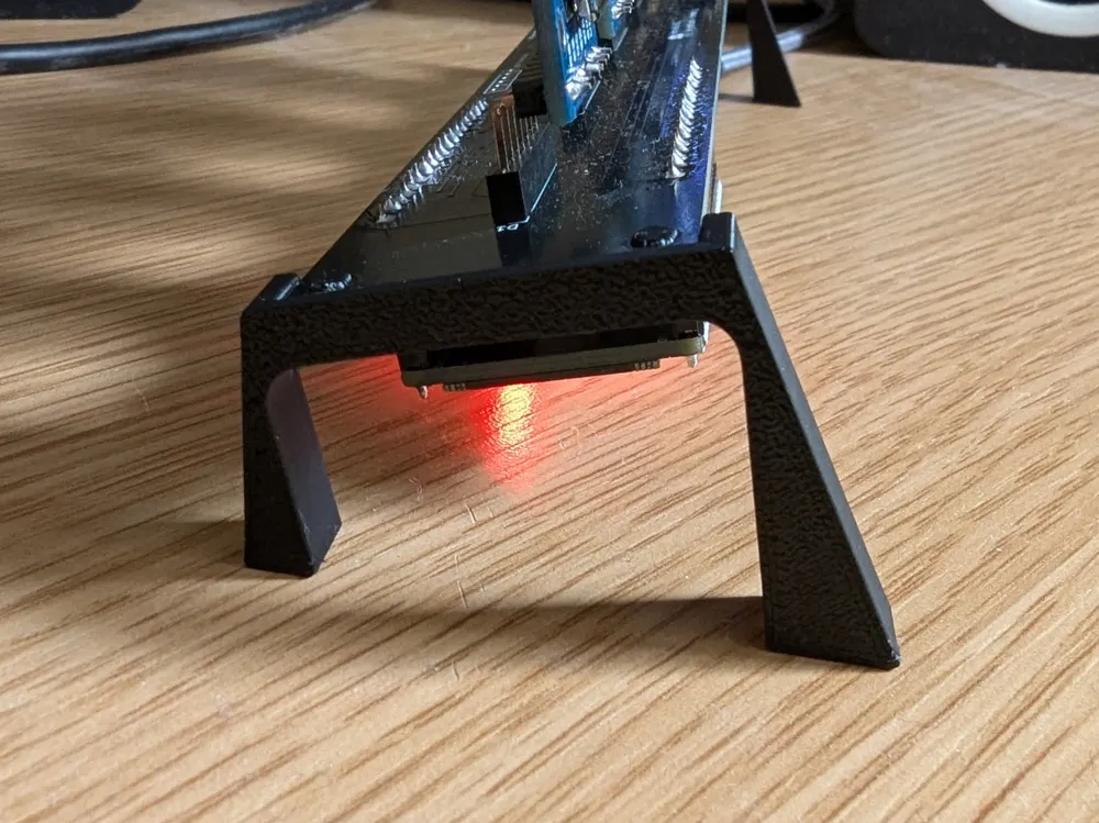 Info Orbs - Simple angled stand by eminentspoonMakerWorld: Download Free 3D Models