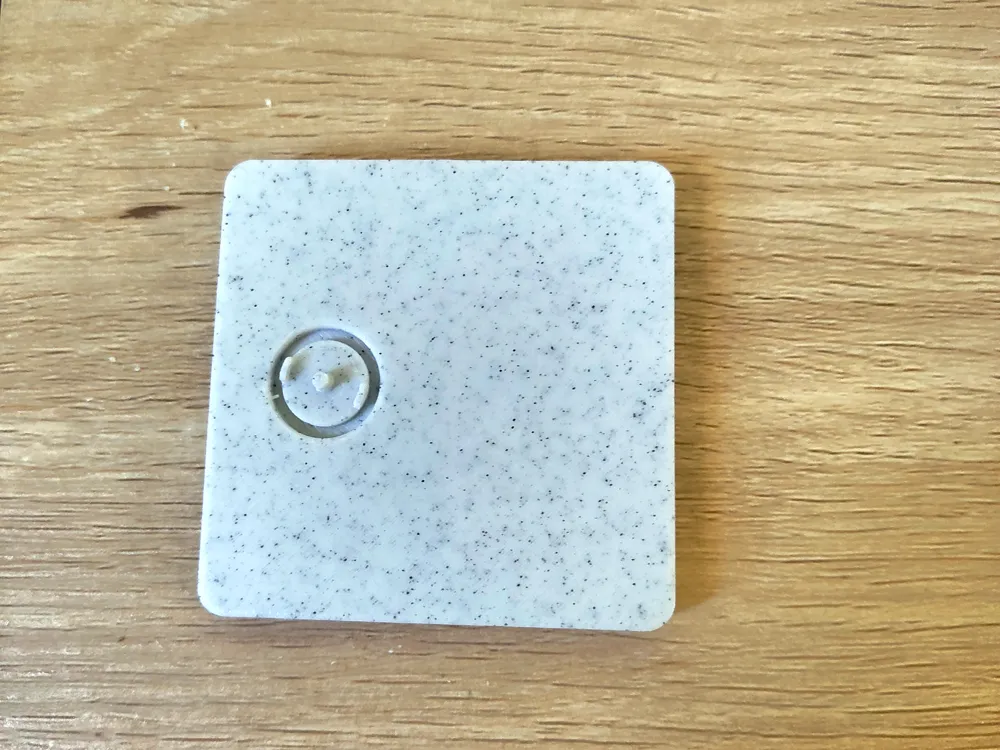 A1 x-axis Mountable Filament Swatch Display by awes - MakerWorld