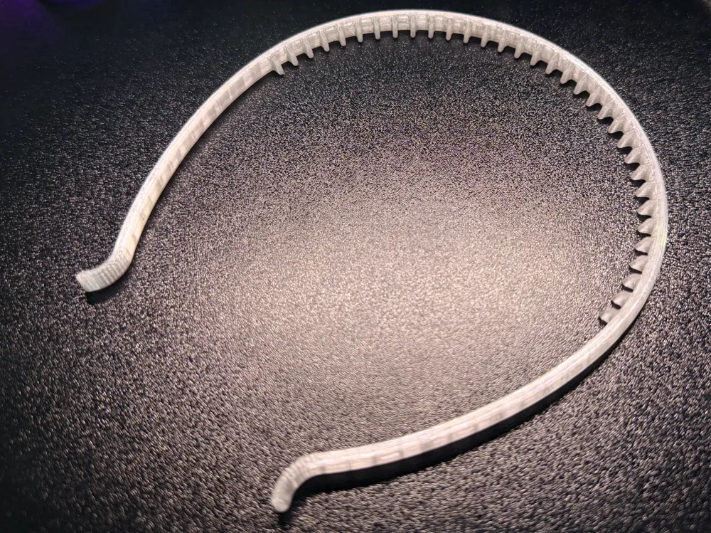 Diadema, cómoda y suave, para lavarse la cara - Modelo de impresión 3D ...