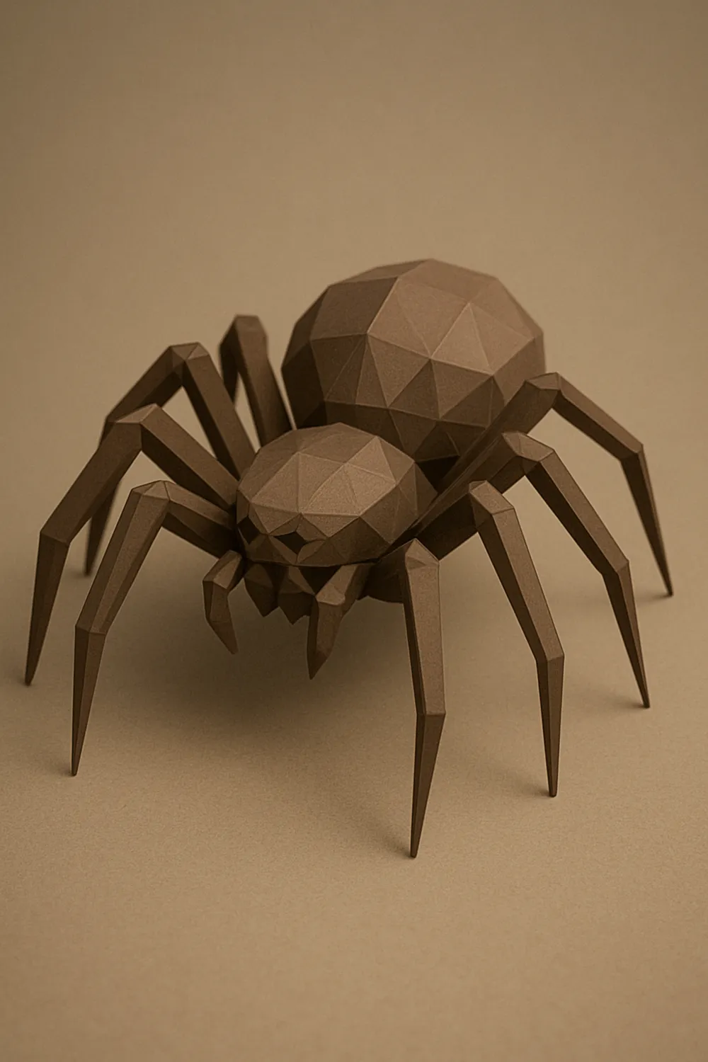 Low-Poly Spider - Free 3D Print Model - MakerWorld