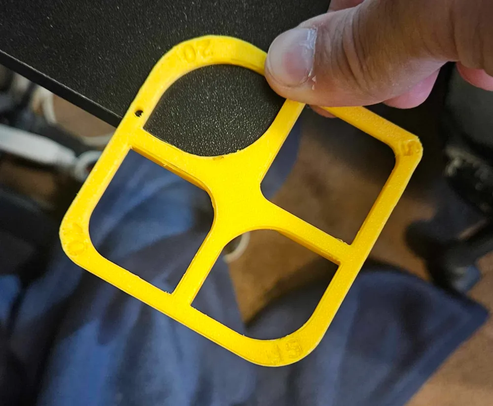 Corner Radius Gauge Remixed by Ocular Dynamic - MakerWorld