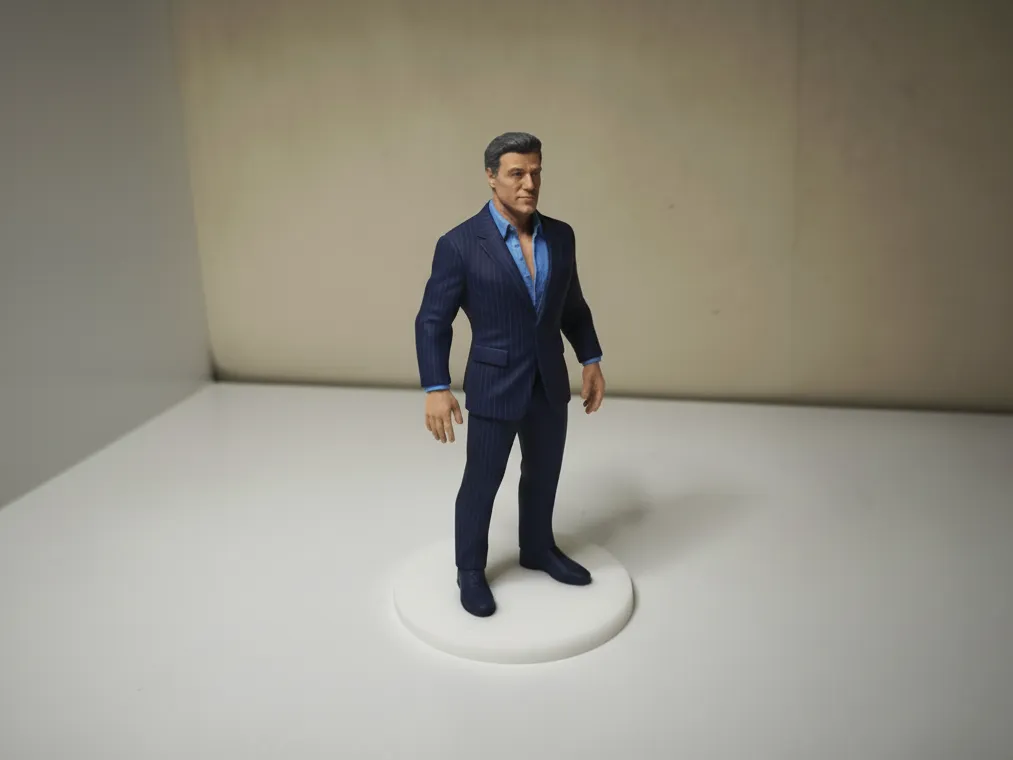 Tulsa King Stallone inspired miniature - Free 3D Print Model - MakerWorld