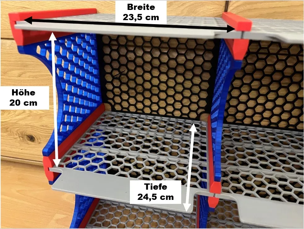 The Endless (Shoe) Rack by michi946 MakerWorld: Download Free 3D Models