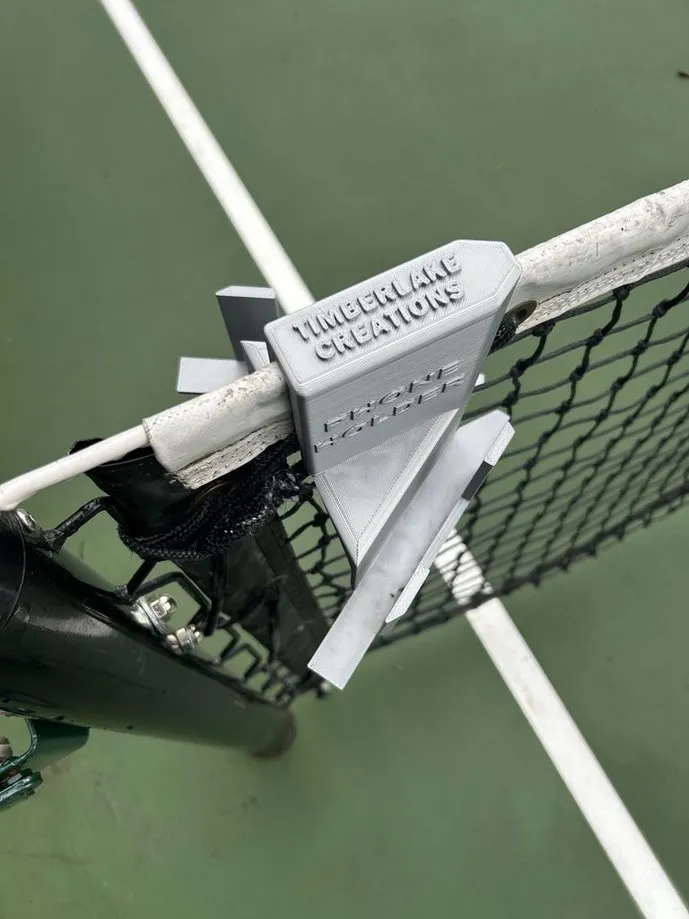 Net Phone Holder Record, Tennis or Pickleball - Free 3D Print Model ...
