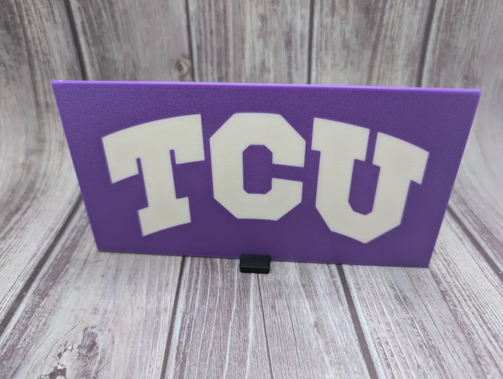 TCU Flag by Sage Prints and Design MakerWorld: Download Free 3D Models