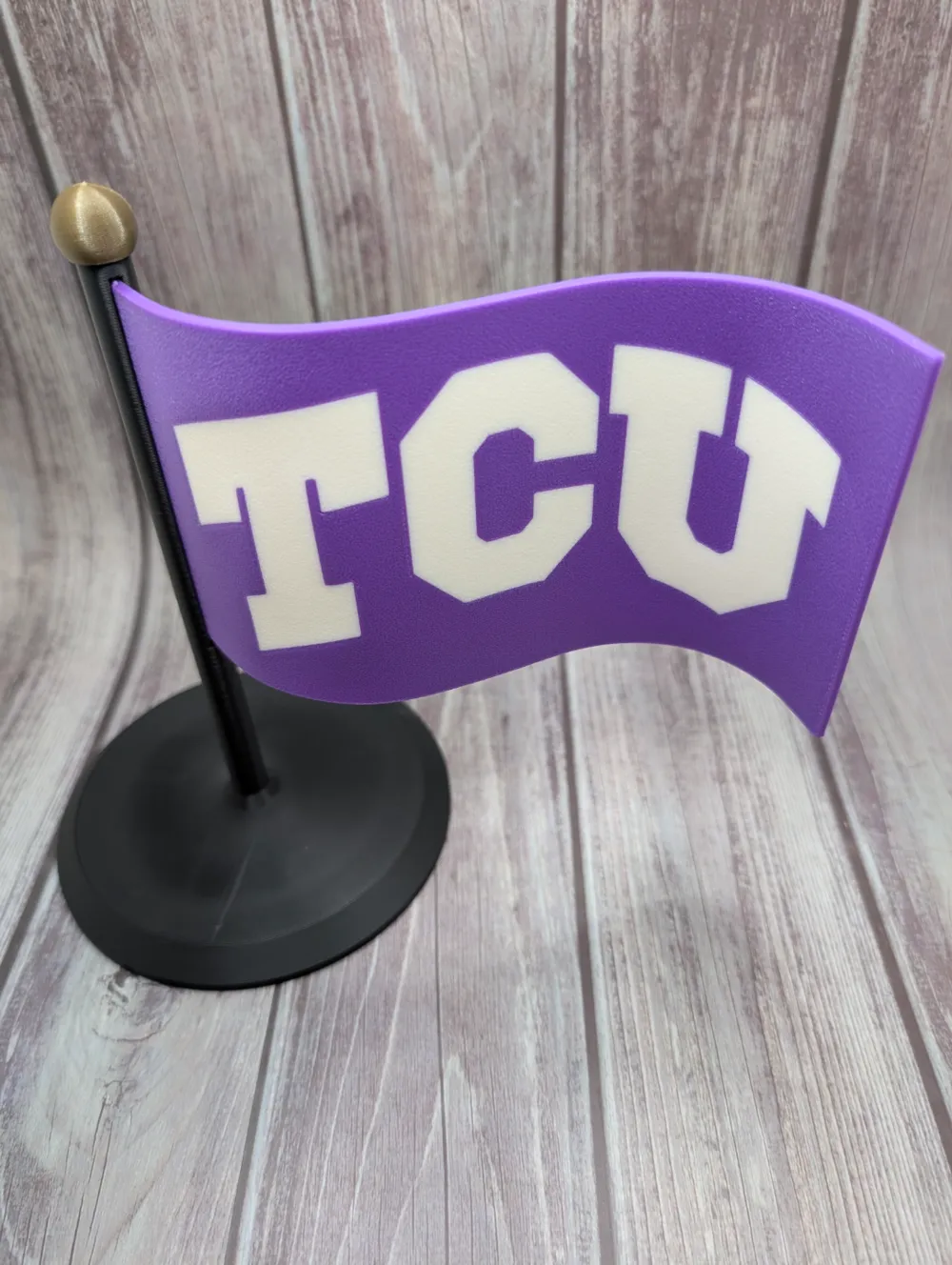 TCU Flag by Sage Prints and Design - MakerWorld