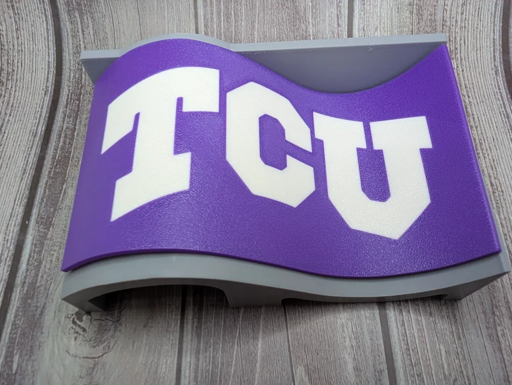 TCU Flag by Sage Prints and Design - MakerWorld