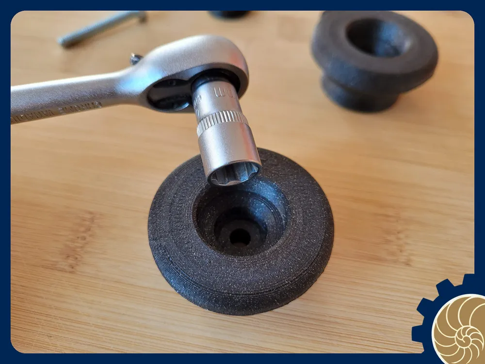 Einfacher M6 Türknauf – Kostenloses 3D-Druckmodell – MakerWorld