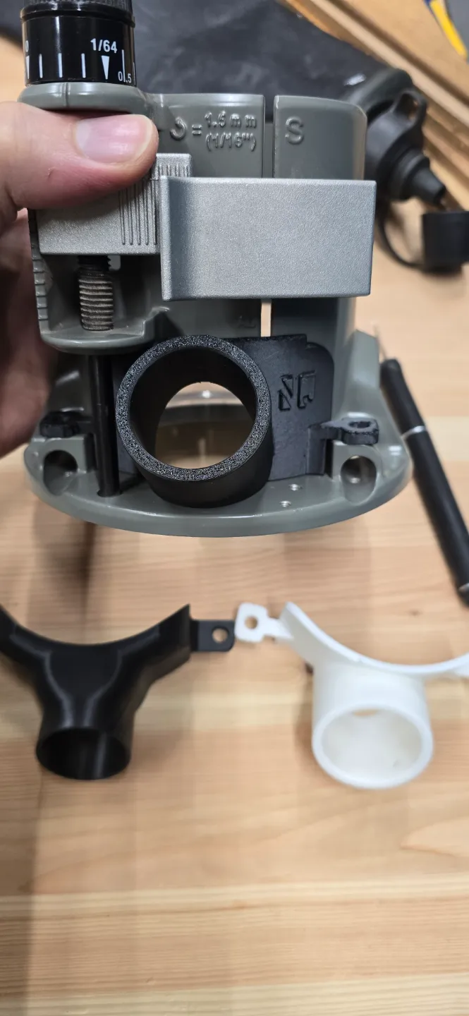 Bosch Router Dust Extractor by naregj91 - MakerWorld