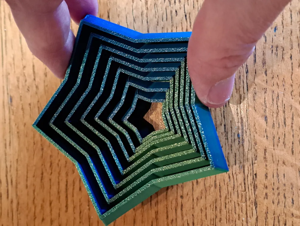 The Flexi Star Fidget - Free 3D Print Model - MakerWorld