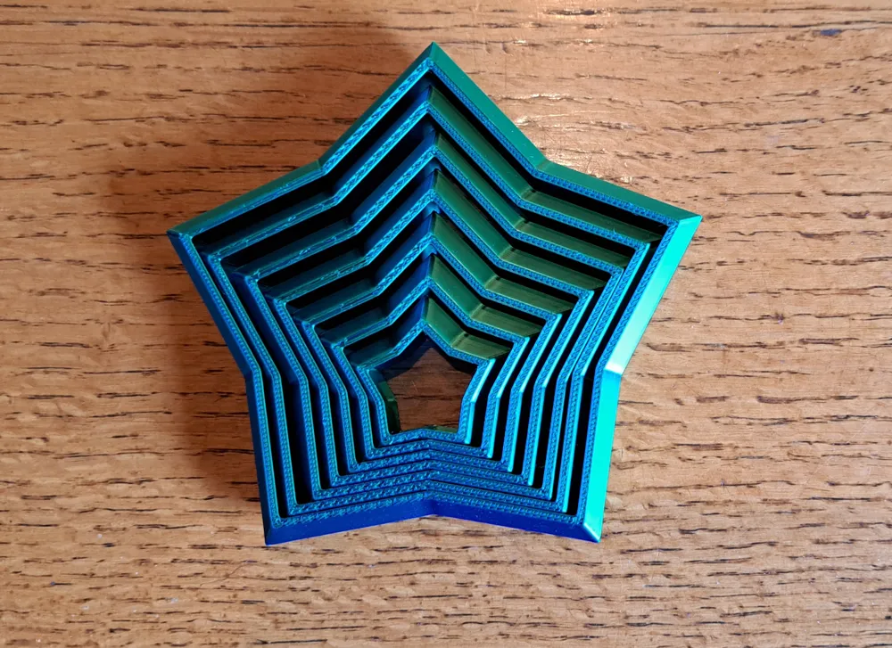 The Flexi Star Fidget by EngineerDad66 MakerWorld: Download Free 3D Models