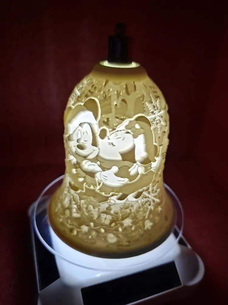 Disney bulb bell by BARAKALDESAMANITAS MakerWorld: Download Free 3D Models