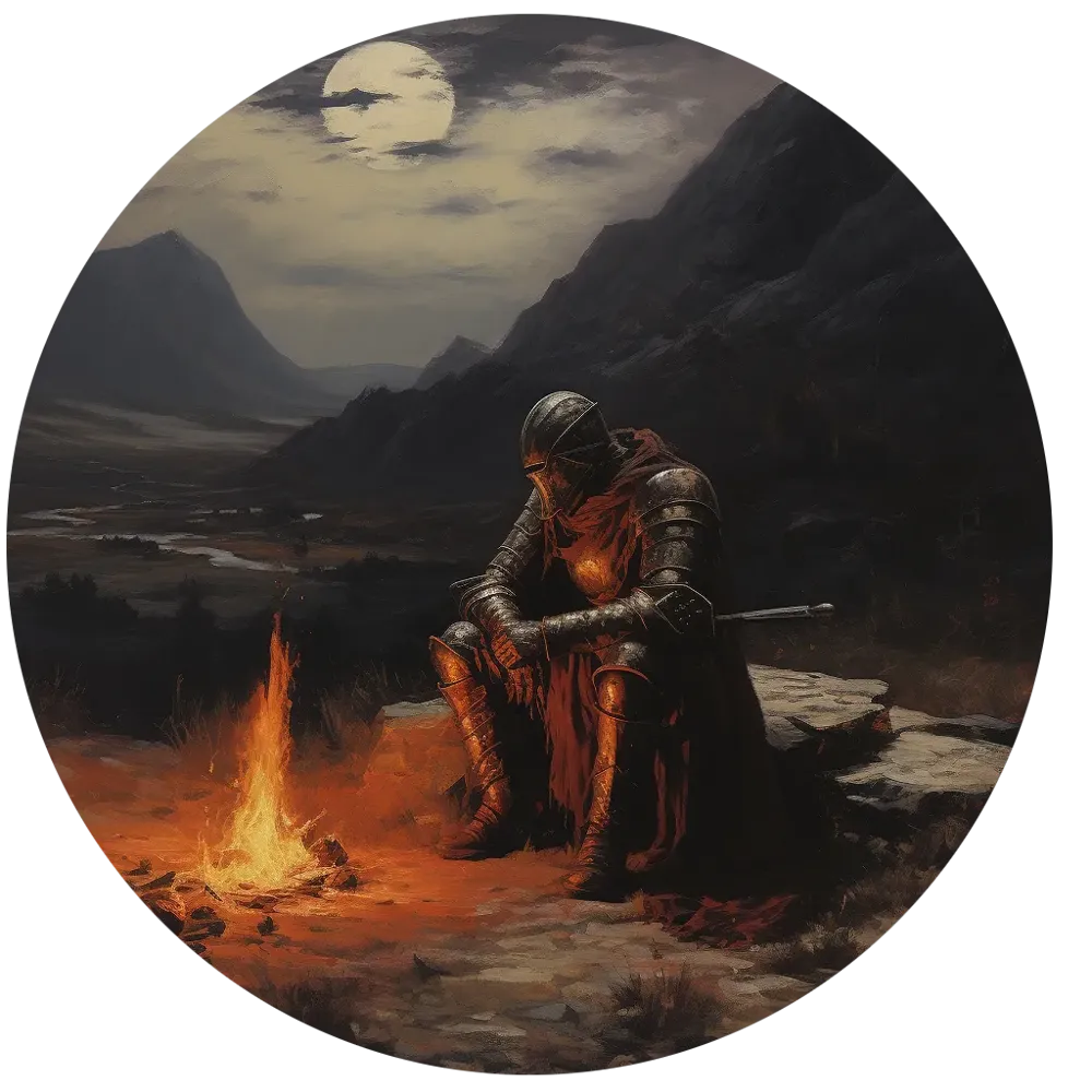 HueForge Lonely Knight by lionpants - MakerWorld