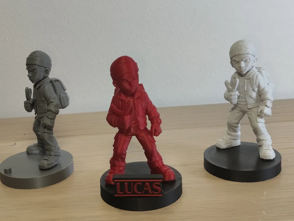 Lucas Sinclair – Stranger Things – Statue – Kostenloses 3D-Druckmodell ...