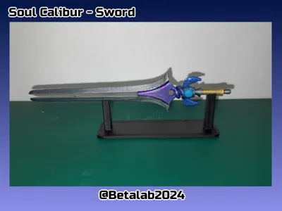 Miniature Replica - Soul Calibur - Sword by Betalab3D - MakerWorld