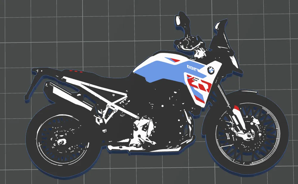 BMW F900 gs - Free 3D Print Model - MakerWorld