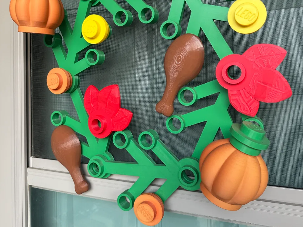 Giant Brick Wreath – Upscaled Leaf Add-On by Goober MakerWorld ...