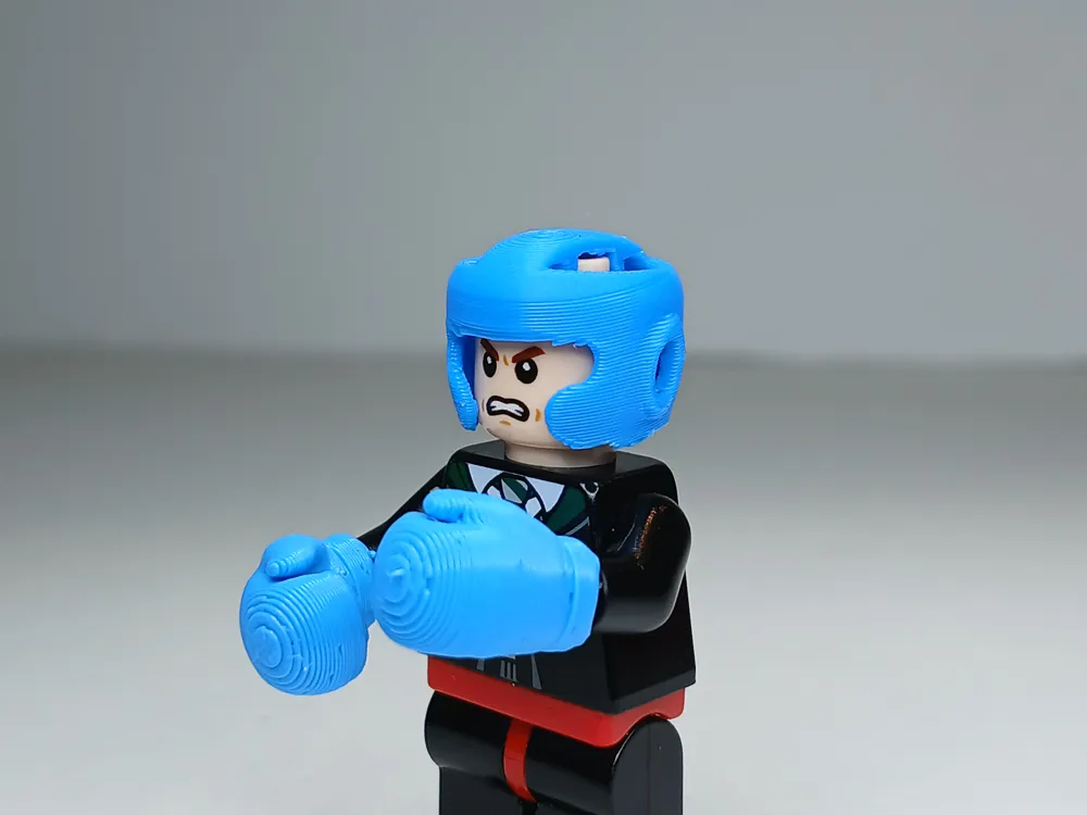 Boxing headgear Minifigure Brick by BoringThings MakerWorld: Download ...