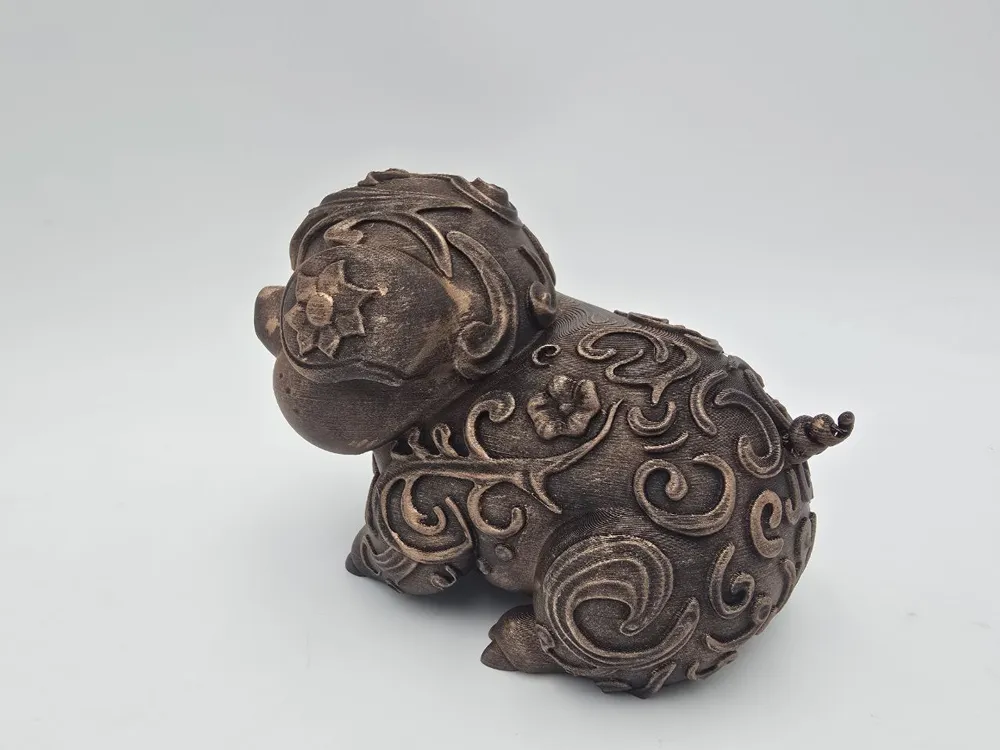PIG ORNAMENTAL by Messy_Panda MakerWorld: Download Free 3D Models