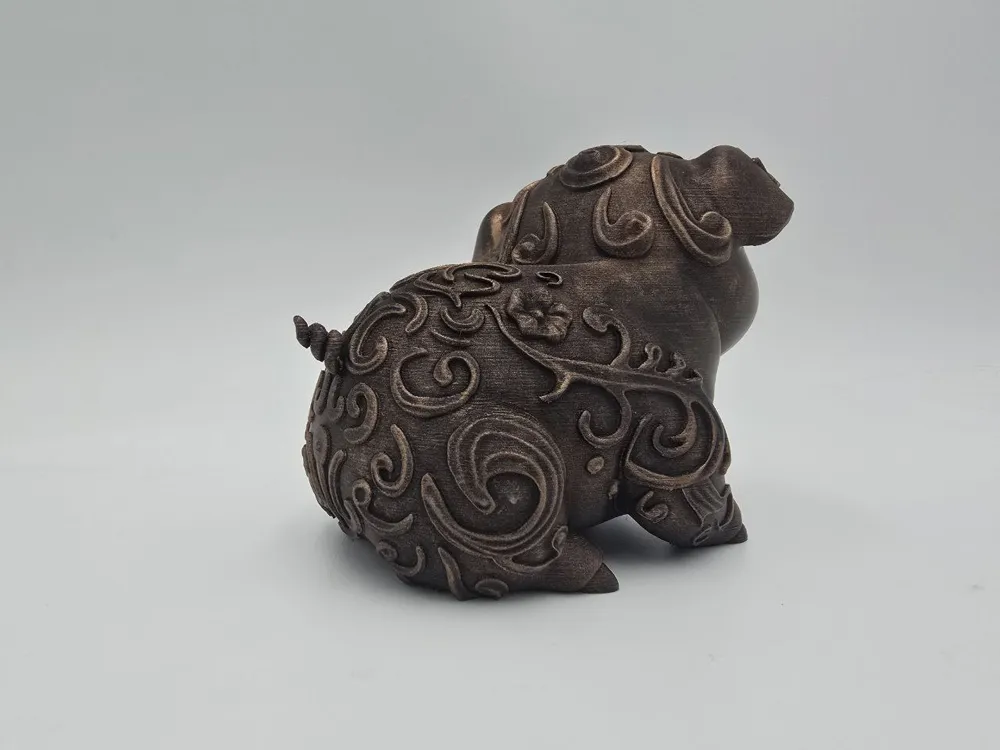 PIG ORNAMENTAL by Messy_Panda MakerWorld: Download Free 3D Models