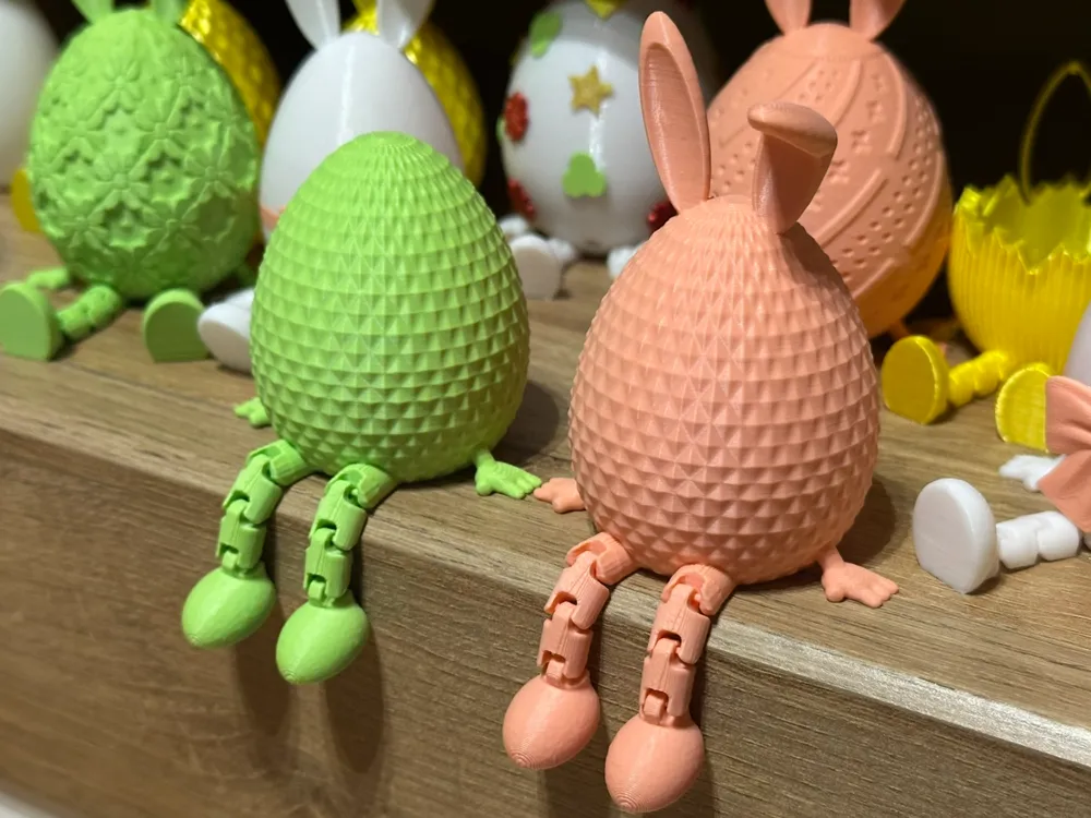 Articulated Easter Egg v8 - Free 3D Print Model - MakerWorld